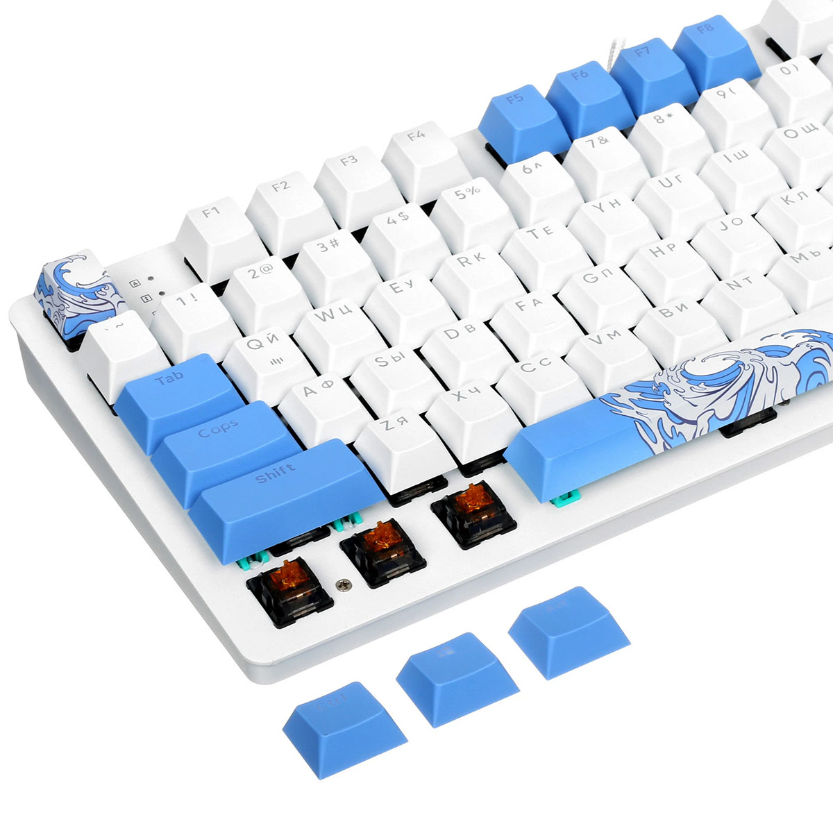 Wired keyboard Red Square Keyrox TKL Aquarius [g3ms Amber] (RSQ-20036 ...